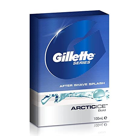 GILLETTE SERIES AFTER SHAVE SPLASH ARCTIC ICE BOLD 100ML